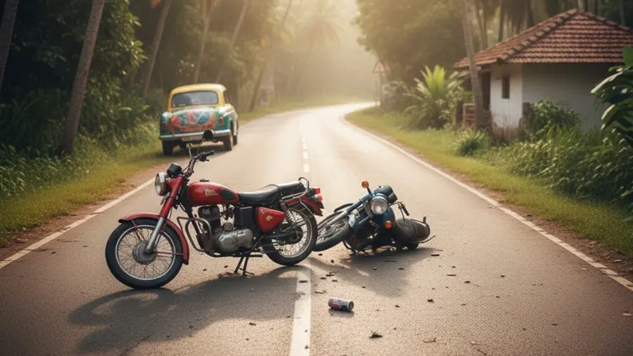 Two Killed in Motorcycle Collision at Vakkom Junction - Deshabhimani