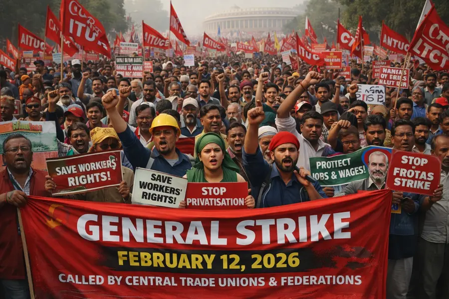 Central Trade Unions Call Nationwide General Strike on February 12 ...