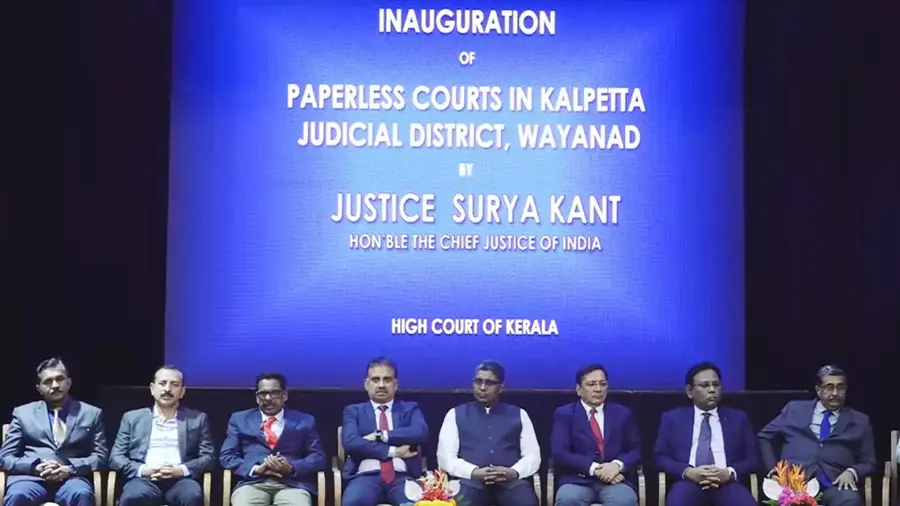 Kalpetta becomes India's first paperless district court - Deshabhimani
