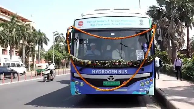 ഡൽഹിയിൽ ആദ്യ ഹൈഡ്രജൻ ബസ് സർവീസിന് തുടക്കം - Deshabhimani