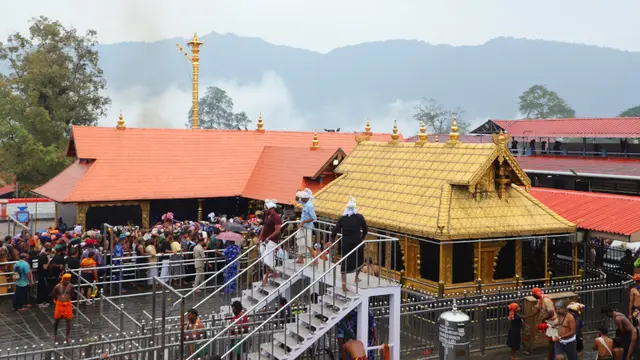 Sabarimala Opens for Pilgrimage Season With Heavy Rush of Devotees ...