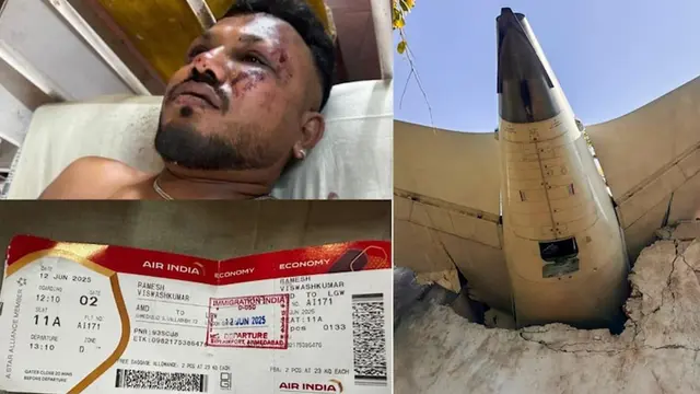 11A, the economy class seat of the lone AI171 plane crash survivor ...