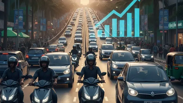 Kerala Vehicle Registrations Rise 12.8 Per Cent in 2025, EV Numbers ...
