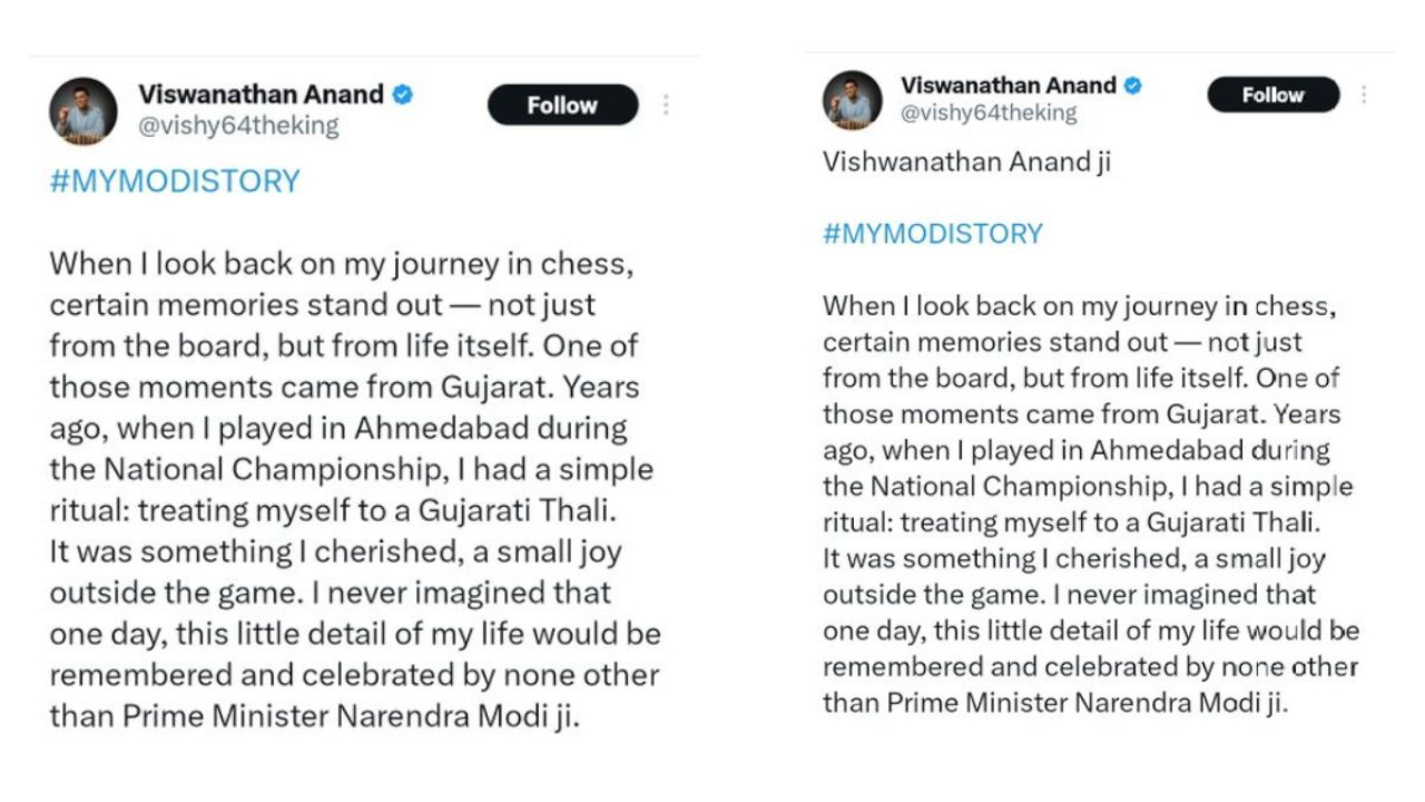 Viswanathan Anand’s Modi birthday post sparks backlash - Deshabhimani